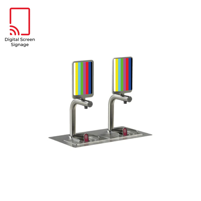 Freepour Batch Double with Digital Screen Signage - SSM | Specialty Hub